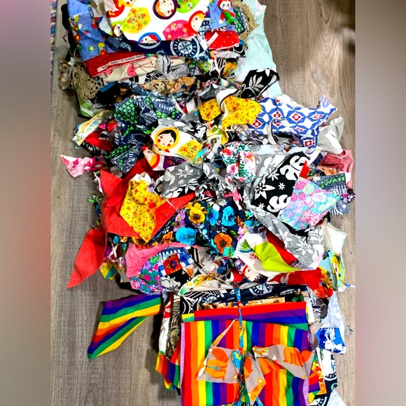 IKEA | Other | Fabric Scraps For Sewing And Crafting | Poshmark